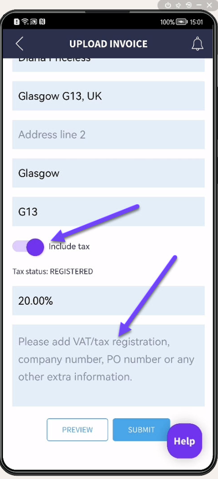 Auto-Generated Invoices