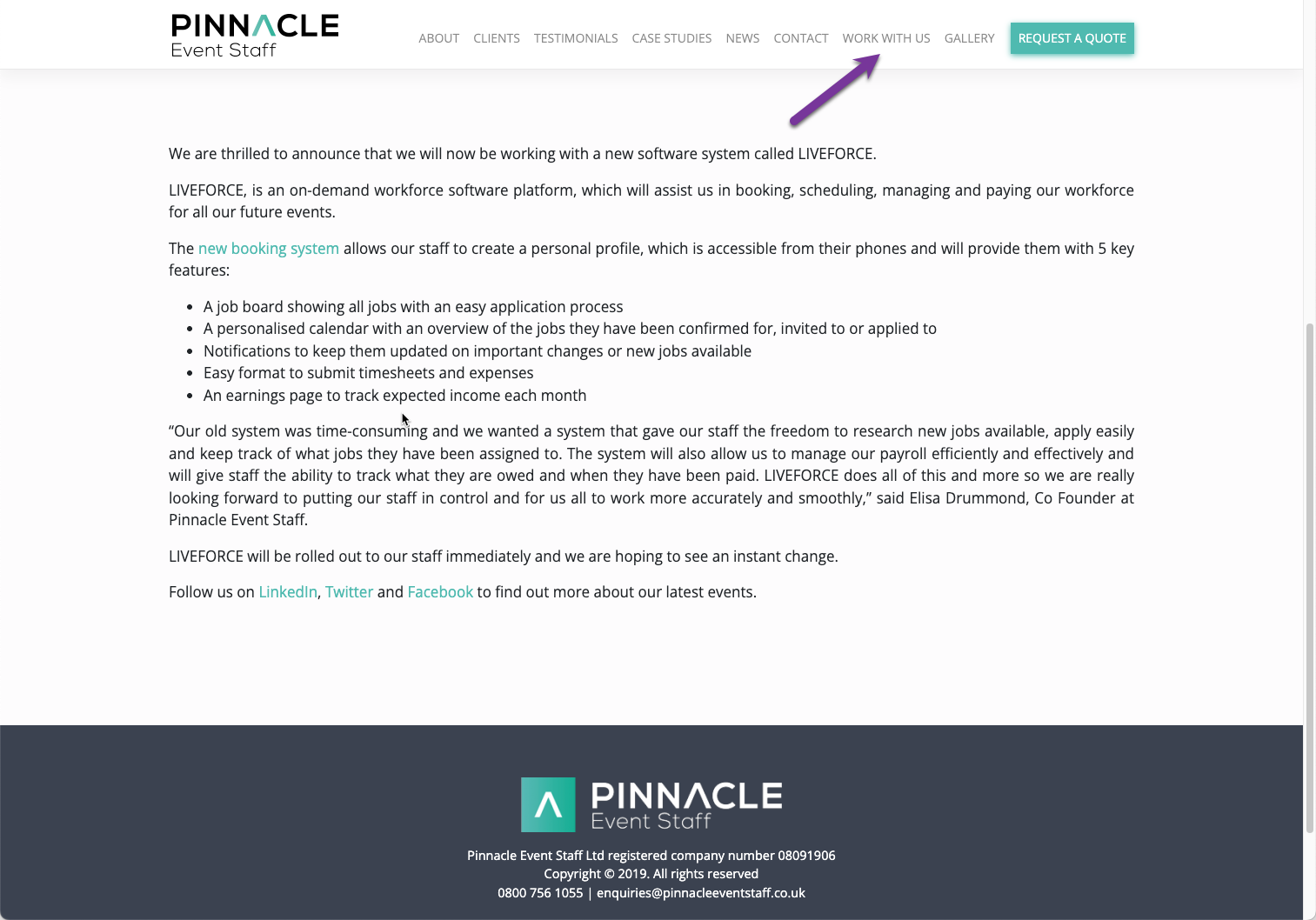 How do I register, join or sign up for Liveforce?